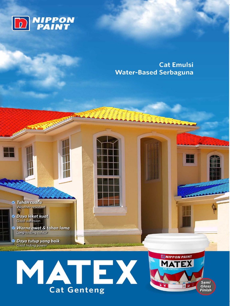 Brosur Cat Genteng Nippon PDF | PDF