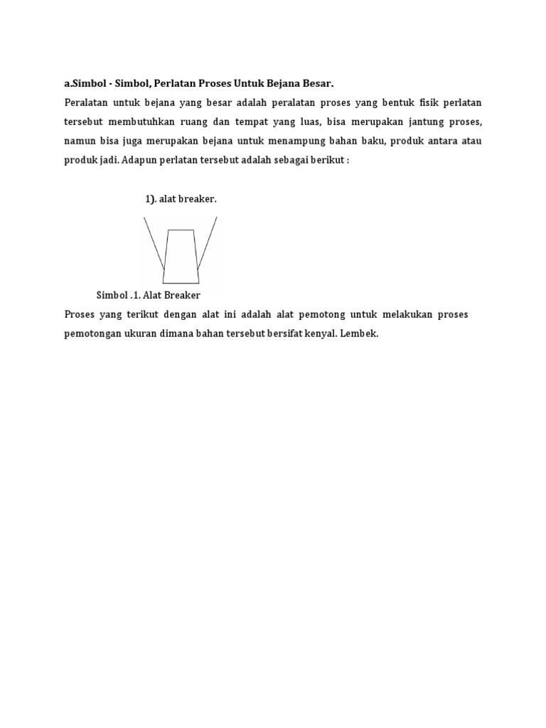 Lambang Dan Simbol Industri Kimia | PDF