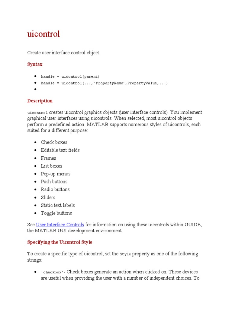 9 Uicontrol | Download Free PDF | Graphical User Interfaces | Button ...