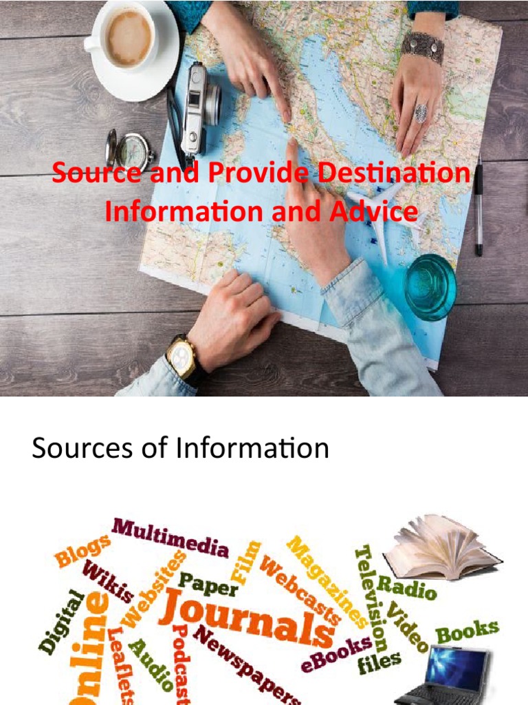 Source and Provide Destination Information and Advice | Travel ...
