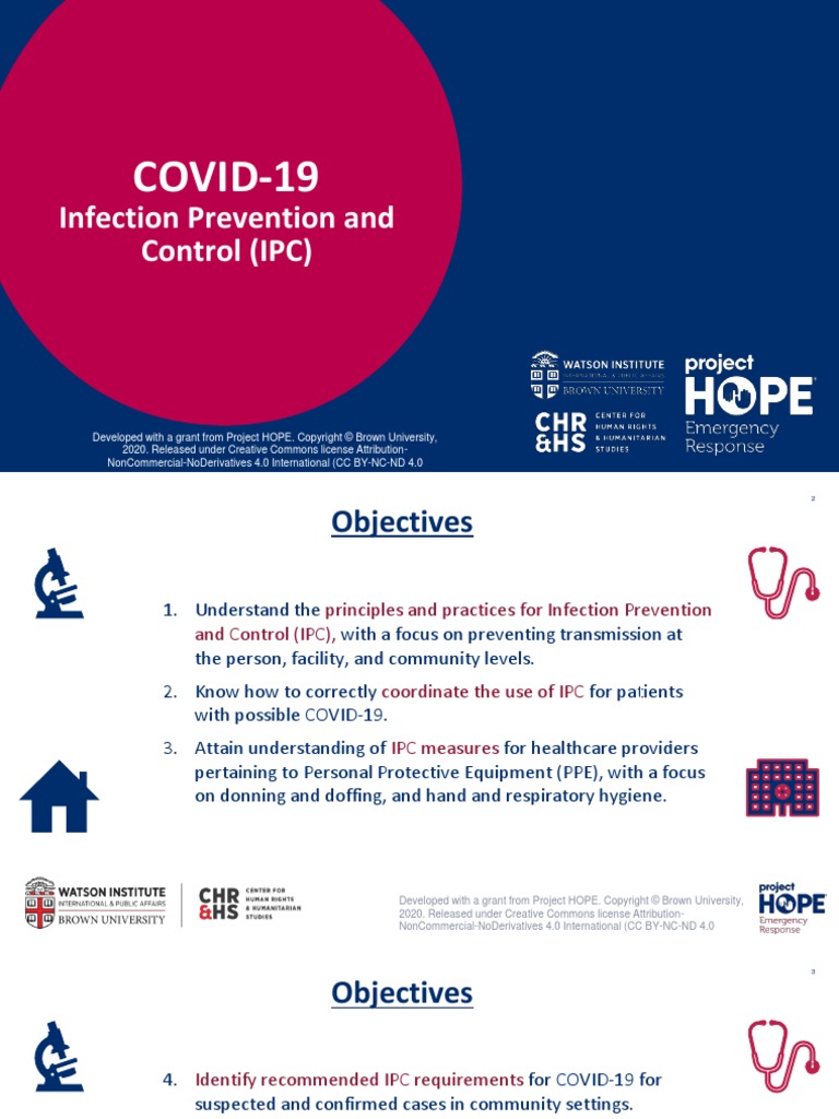 Day 1 - IPC | PDF | Infection Control | Personal Protective Equipment