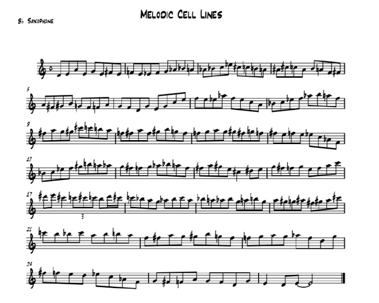 Melodic Cell | PDF