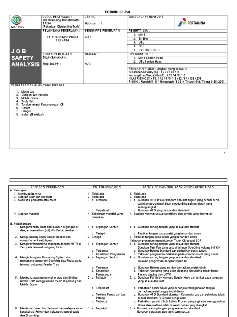 Jsa Perb Trafo Ma | PDF