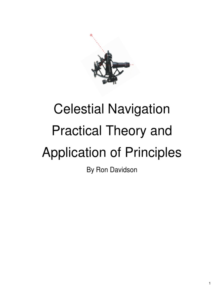 Celestial Navigation Book | PDF | Navigation | Longitude