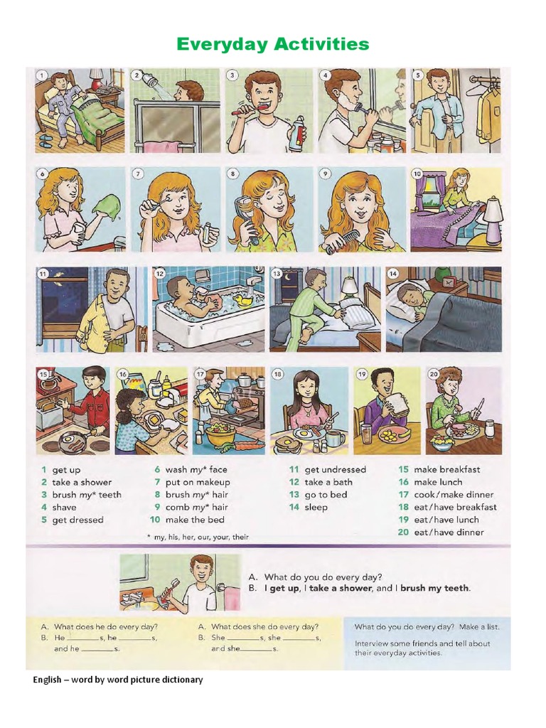 Everyday Activities | PDF