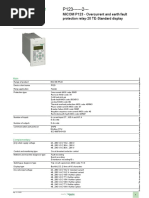 Datasheet Easergy MiCOM P14x - P143 - E-N - J | PDF | Power Supply | Equipment