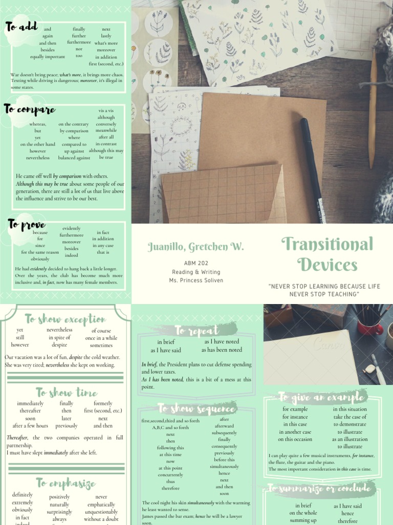 Transitional Devices (Brochure) | PDF