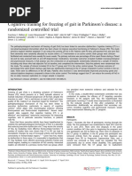 Freezing of Gait Questionnaire (FOGQ) | PDF