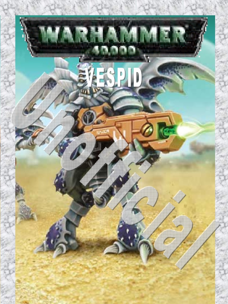 Vespid Army Codex for Warhammer 40K | PDF