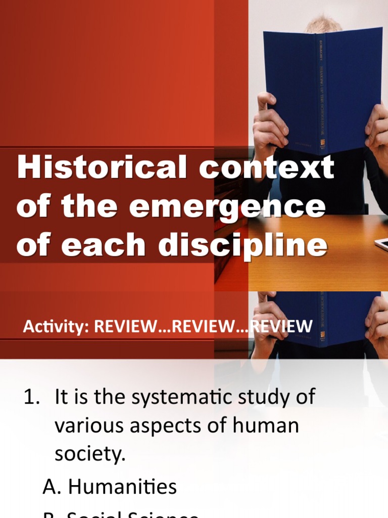 Historical Context DISS | PDF | Social Science | Science