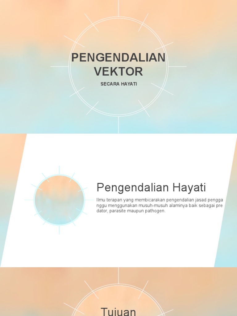 Pengendalian Vektor Hayati | PDF | Sains & Matematika | Teknologi & Rekayasa