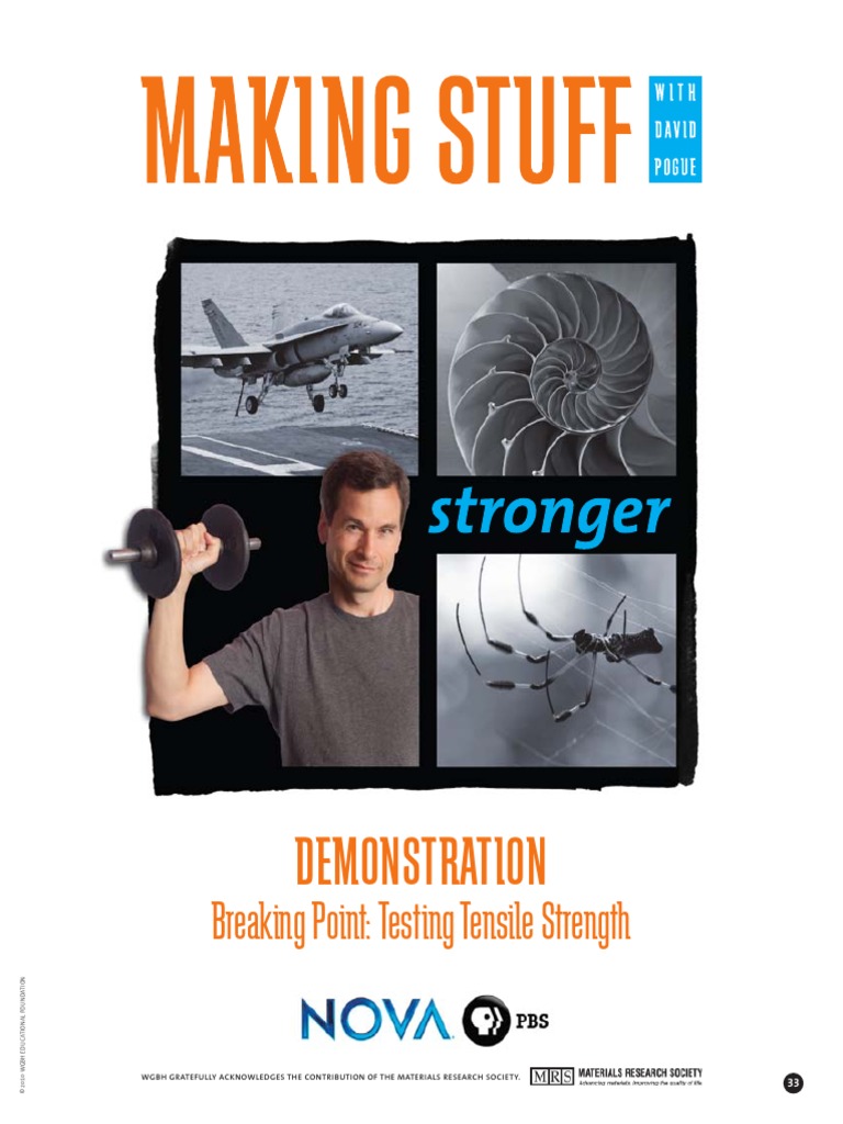 Breaking Point: Testing Tensile Strength: Demonstration | Download Free ...