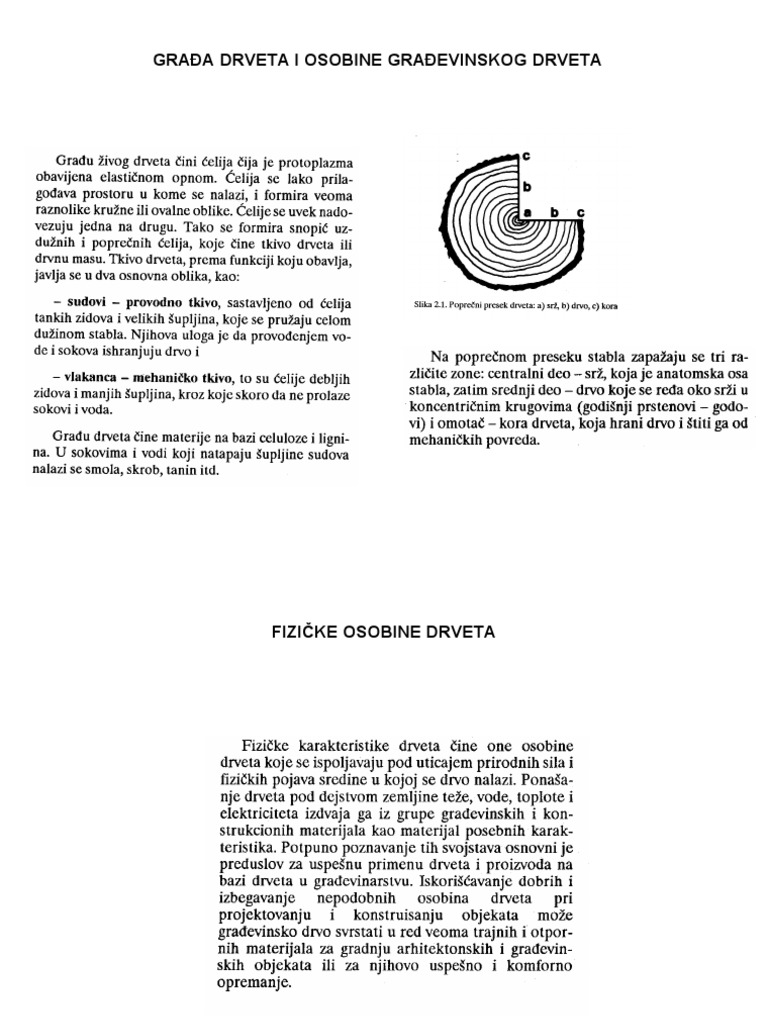 DRVENE KONSTRUKCIJE Predavanja PDF | PDF