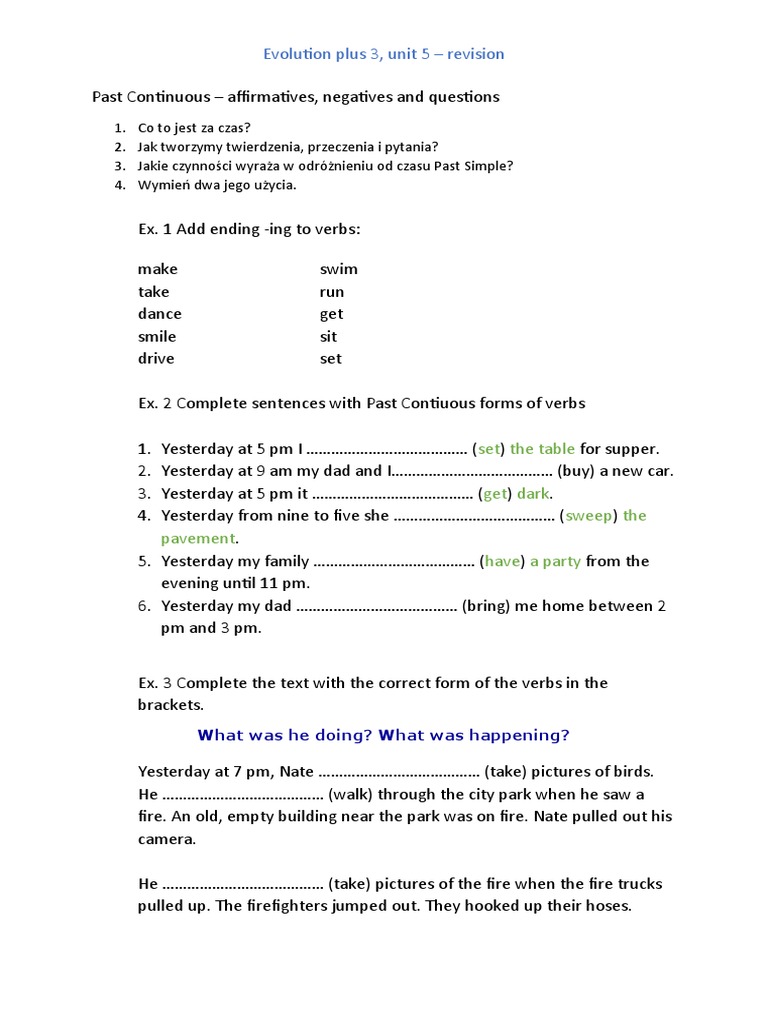 Evolution Plus 3 Unit 5 | PDF | Syntax | Morphology Evolution Plus 3 Unit 5 | PDF | Syntax | Morphology