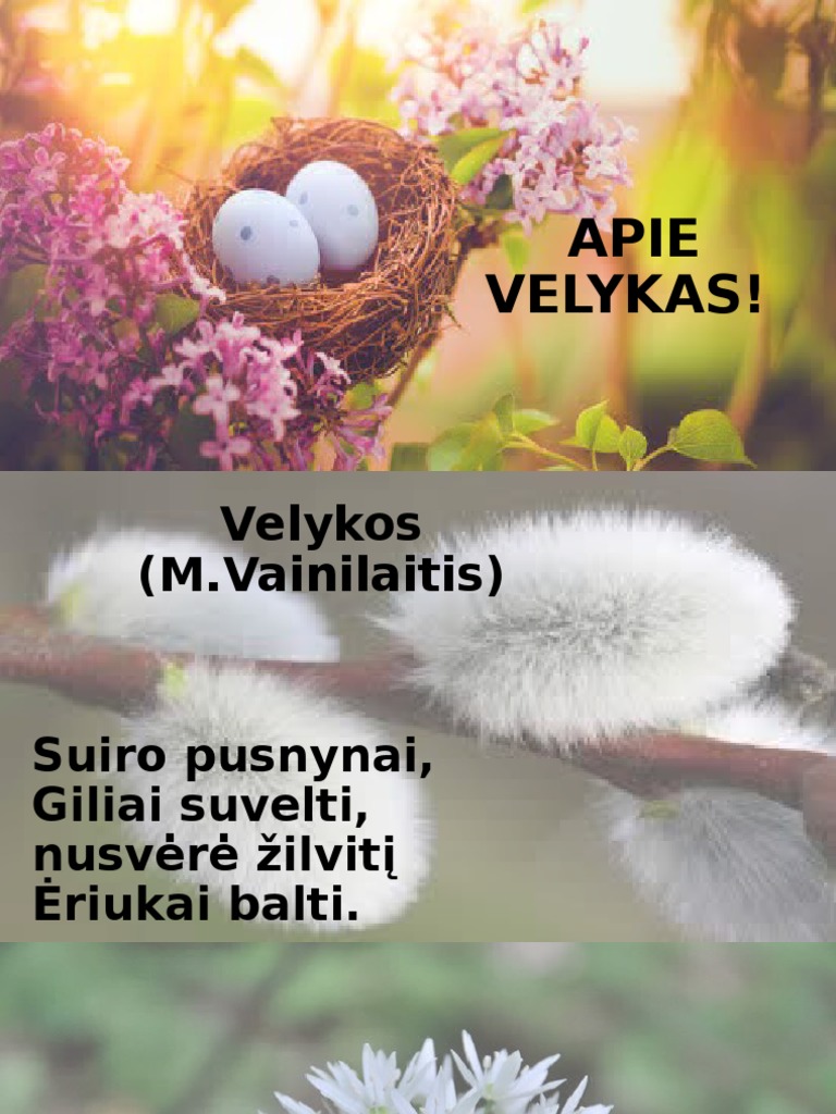 Apie Velykas | PDF