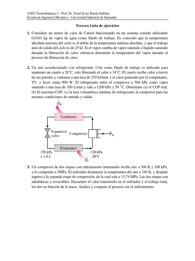 Lista Ejercicios 3 PDF | PDF
