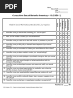 PUF Questionnaire | PDF | Urination | Clinical Medicine