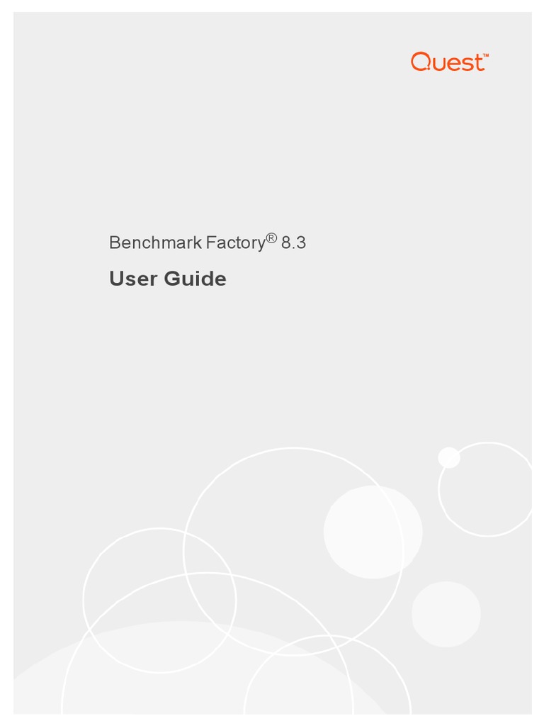 Benchmark Factory User Guide - 830 | PDF | Representational State ...