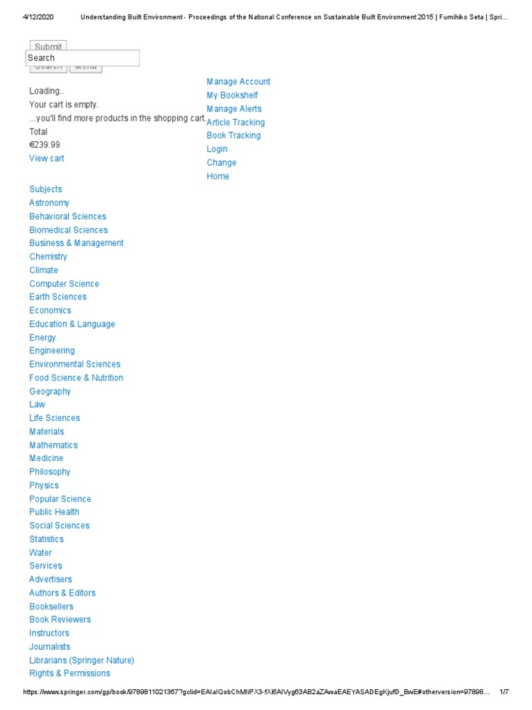 Understanding The Built Environment - Book | PDF | E Books | Science