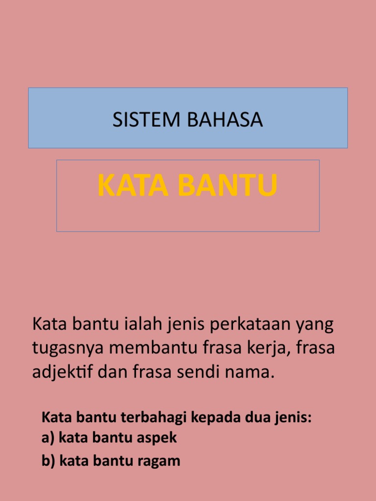 Nota BM Kelas Online Form 3 | PDF
