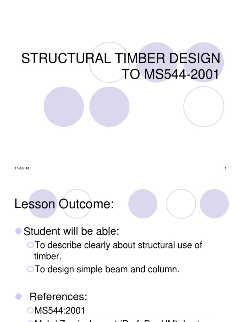 Timber Design - Note PDF | PDF | Lumber | Classical Mechanics