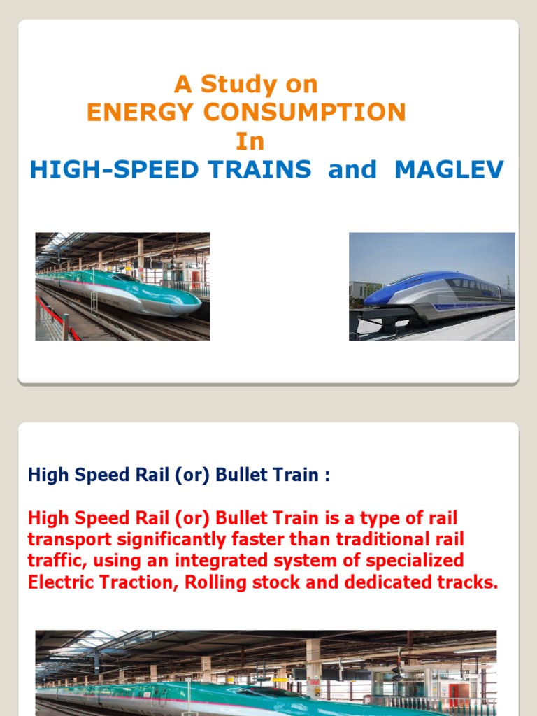 High Speed Vs Maglev | PDF | High Speed Rail | Train