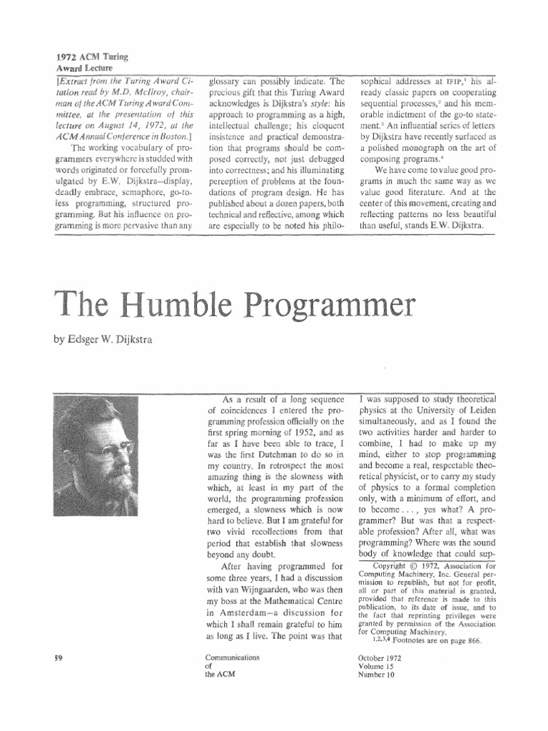Humble PDF | PDF | Abstraction | Computer Programming