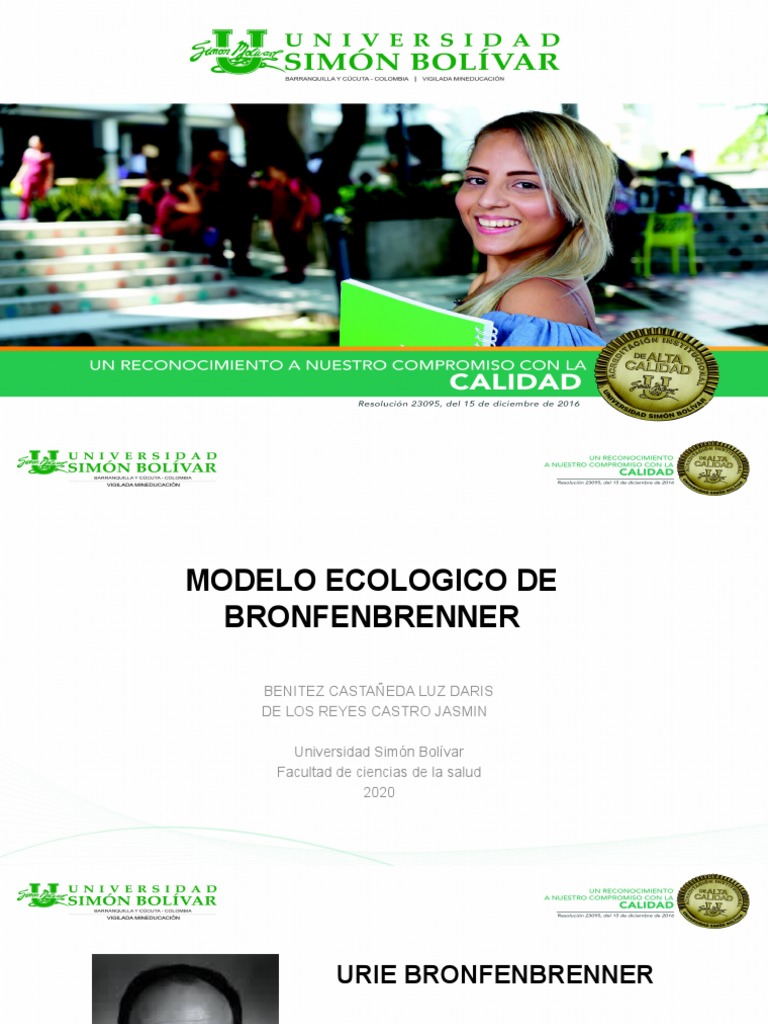 Modelo Ecológico de Bronfenbrenner | PDF | Adultos | Conceptos psicologicos