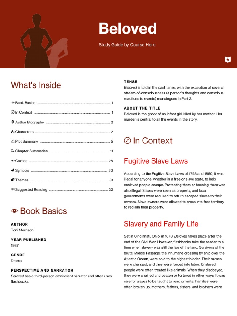 Beloved: What's Inside | PDF | Slavery
