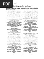 Ma Meilleure Ennemie (English Translation) - Stromae & Pomme Genius Lyrics | PDF | Song Structure