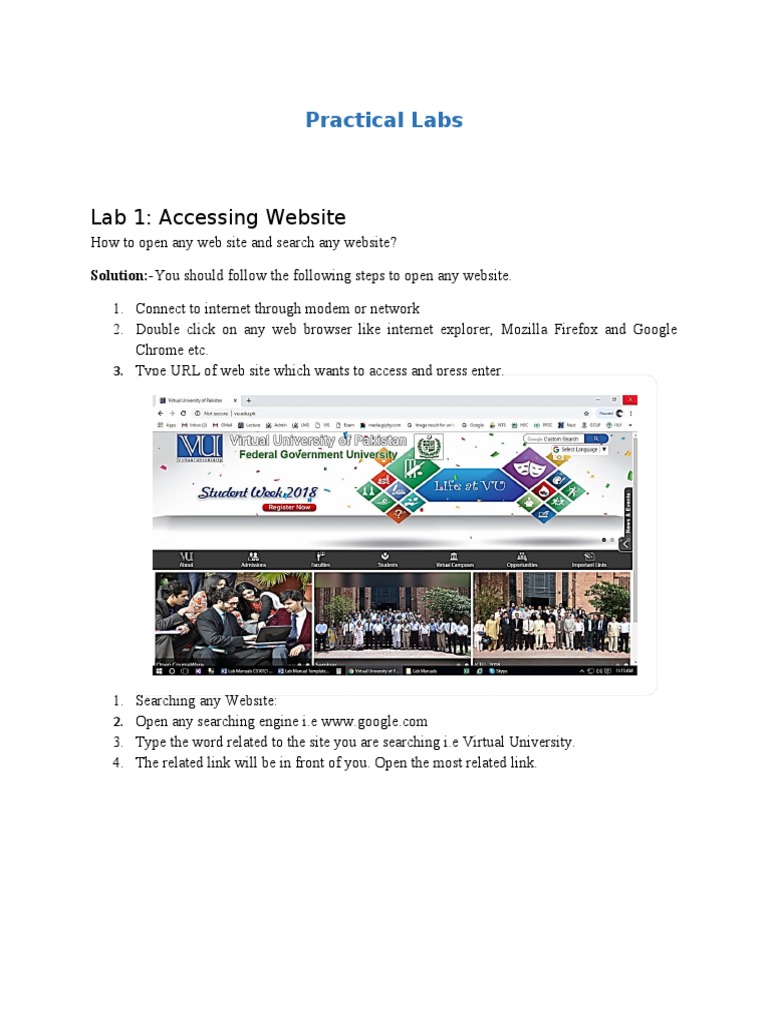 Lab 1-3 HTML CODES | PDF | Websites | Html