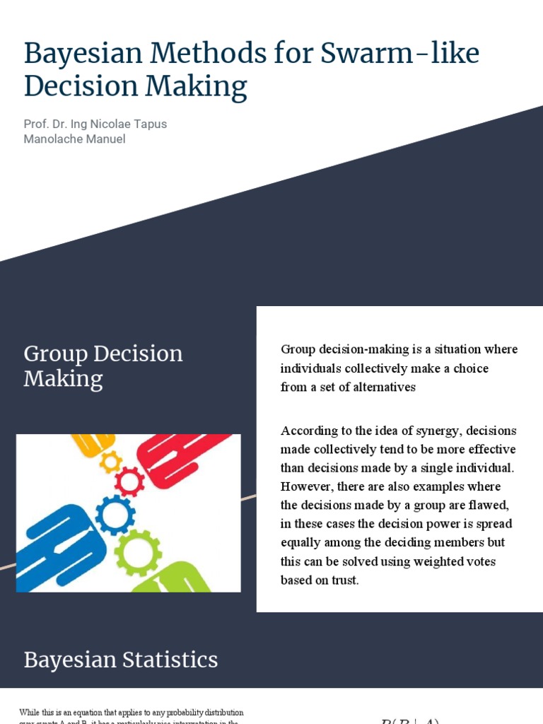 Bayesian Decision Making | Download Free PDF | Bayesian Network | Cognitive Science