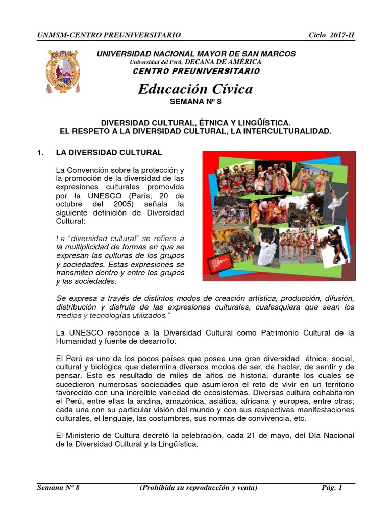 Investigación de Diversidad Cultural | PDF | Diversidad cultural ...