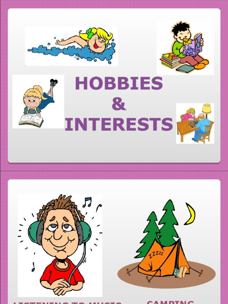 Hobbies Interests Picture Dictionaries - 23898 | PDF