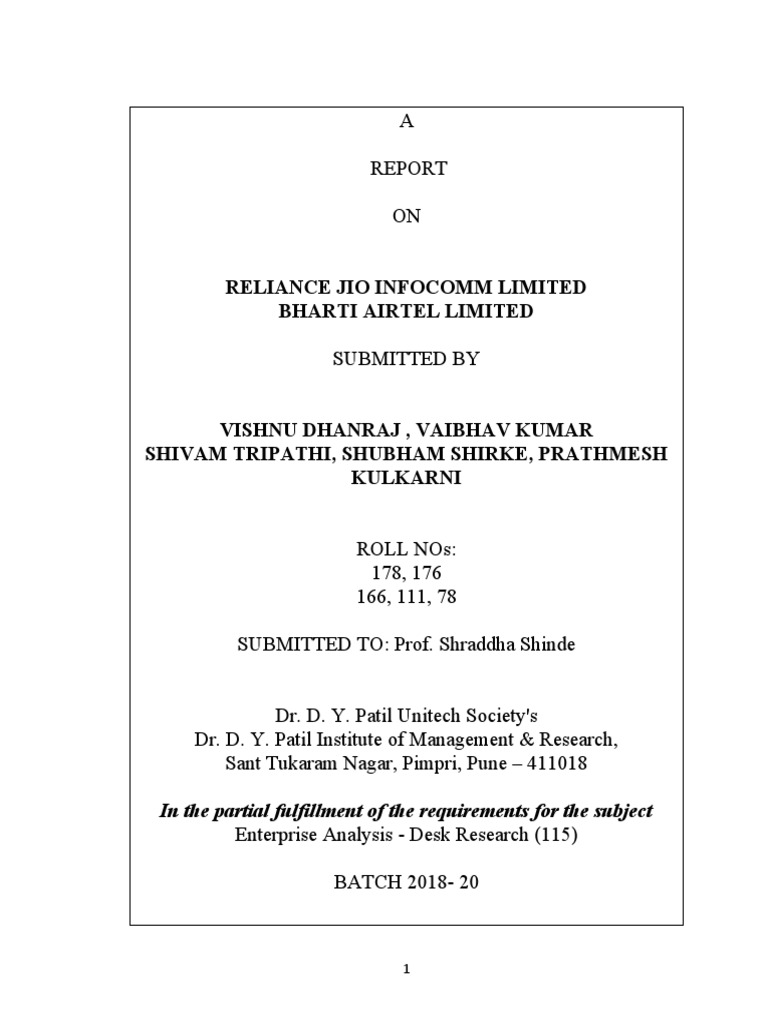 Eadr Report 2 | PDF | Telecommunications | Business