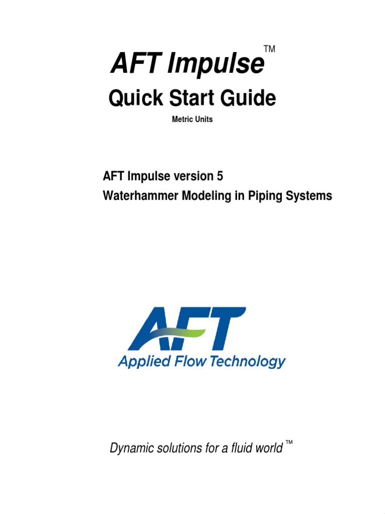Impulse 5 Quick Start Metric | Download Free PDF | Fluid Dynamics | Steady State