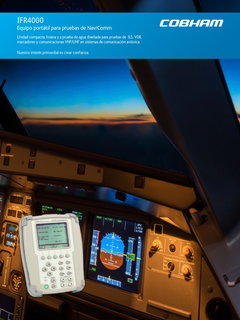 Pruebas Nav/Comm con IFR4000 | PDF | Modulación de frecuencia | Alta ...
