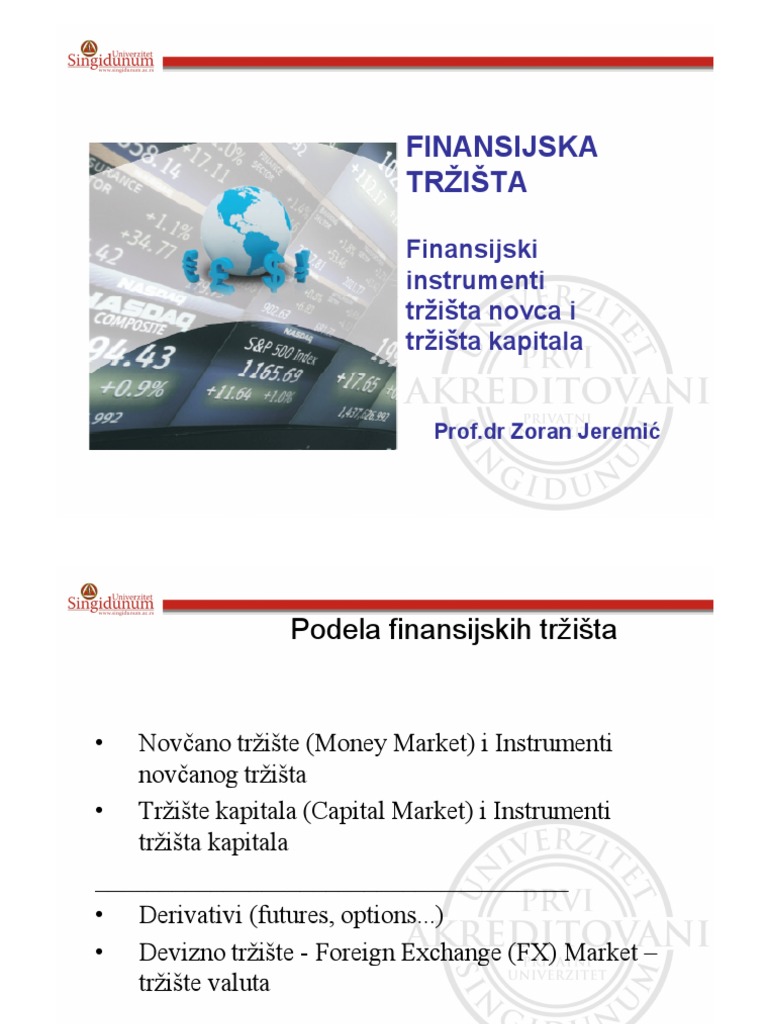 2 PM Finansijski Instrumenti I Devizno Trziste PDF | PDF