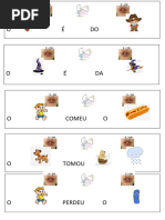 CadernÃ o de Atividades - Fonema CH | PDF