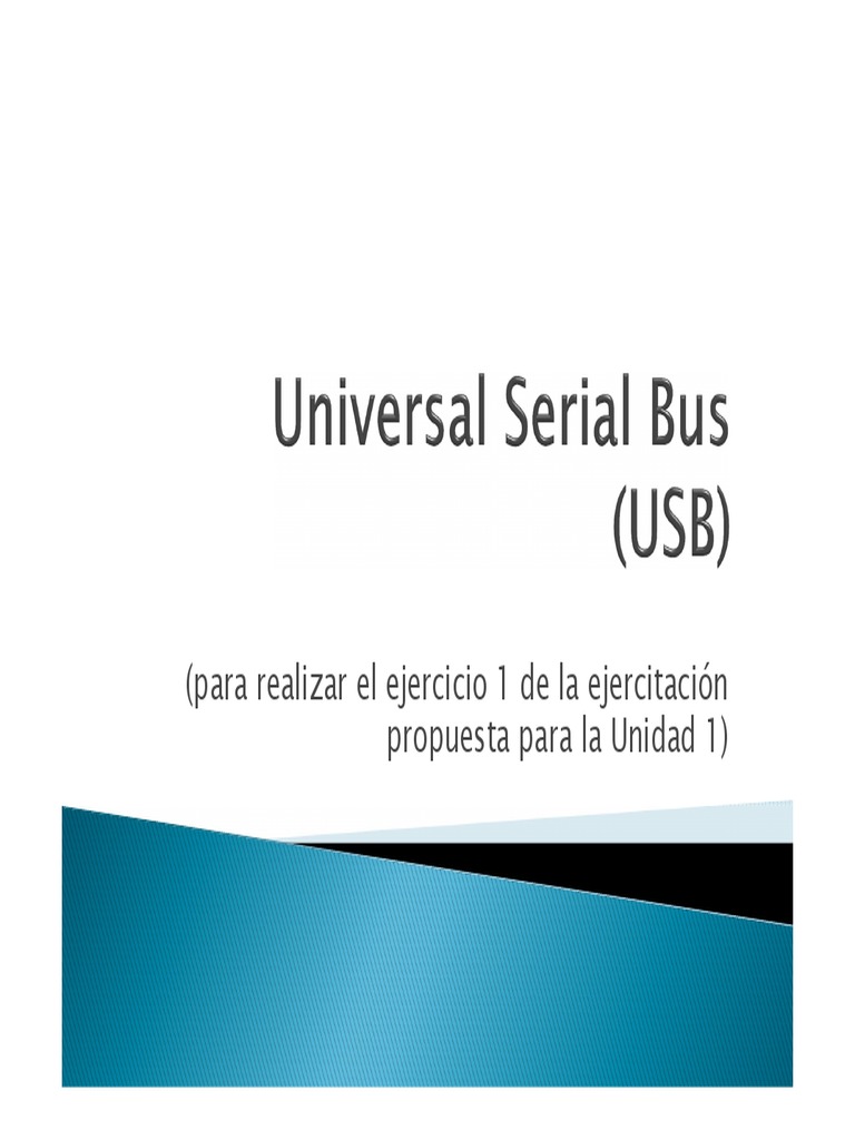 Ejercicio1 Libusb | PDF | USB | Arquitectura de Computadores