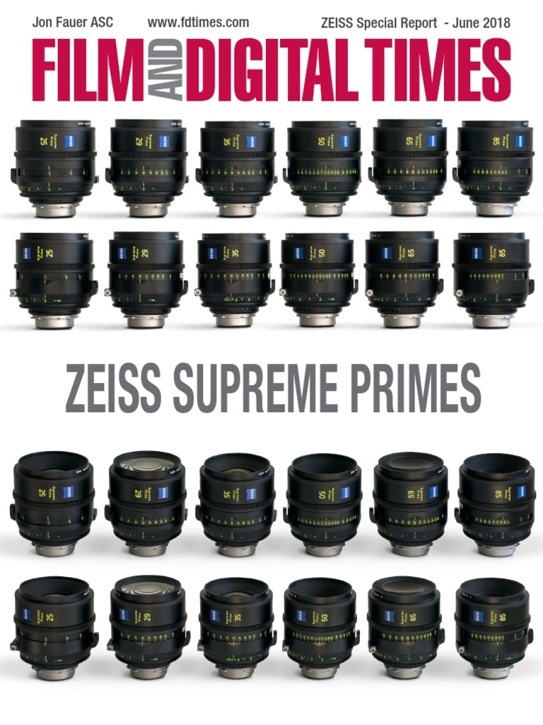 88FDTimes ZEISS Supremes Report | PDF | Zoom Lens | Cinematography