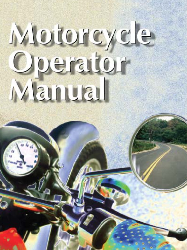 MSF Motorcycle Operators Manual | PDF