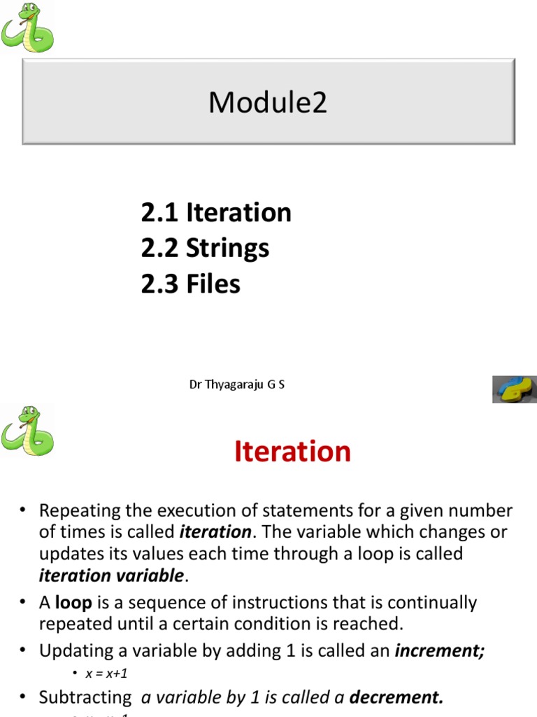 Python Notes Module2 Pdf Control Flow String Computer Science 2937