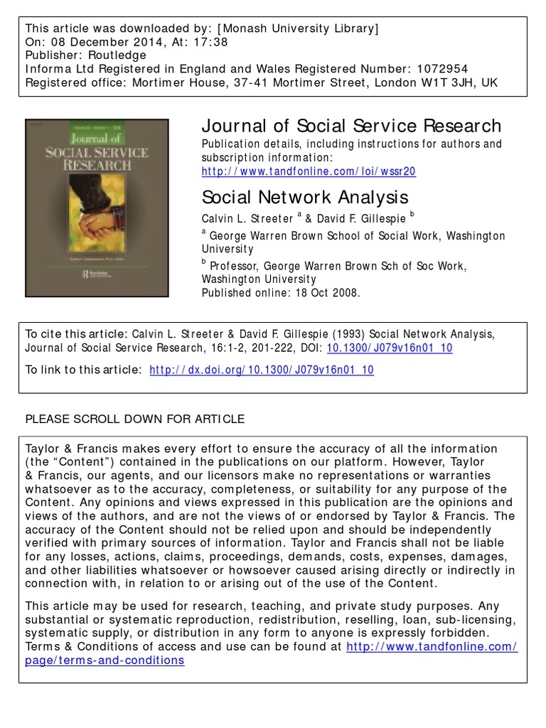 Social Network Analysis PDF | PDF | Social Network | Cluster Analysis