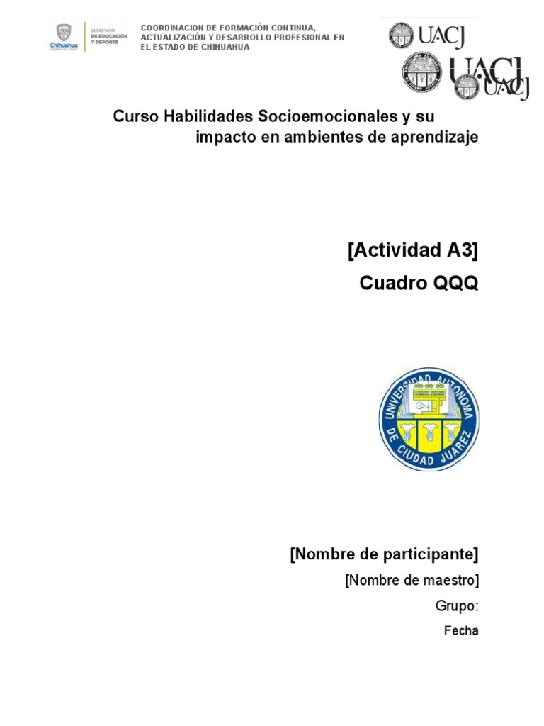 A3.Cuadro QQQ | PDF