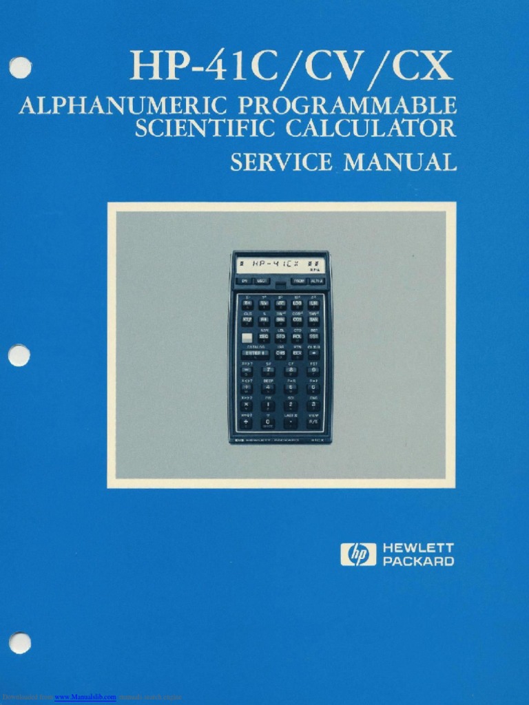 hp41cv PDF | PDF | Web Technology | Hypertext