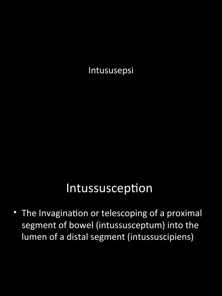 Intussusception | PDF | Rtt | Digestive Diseases