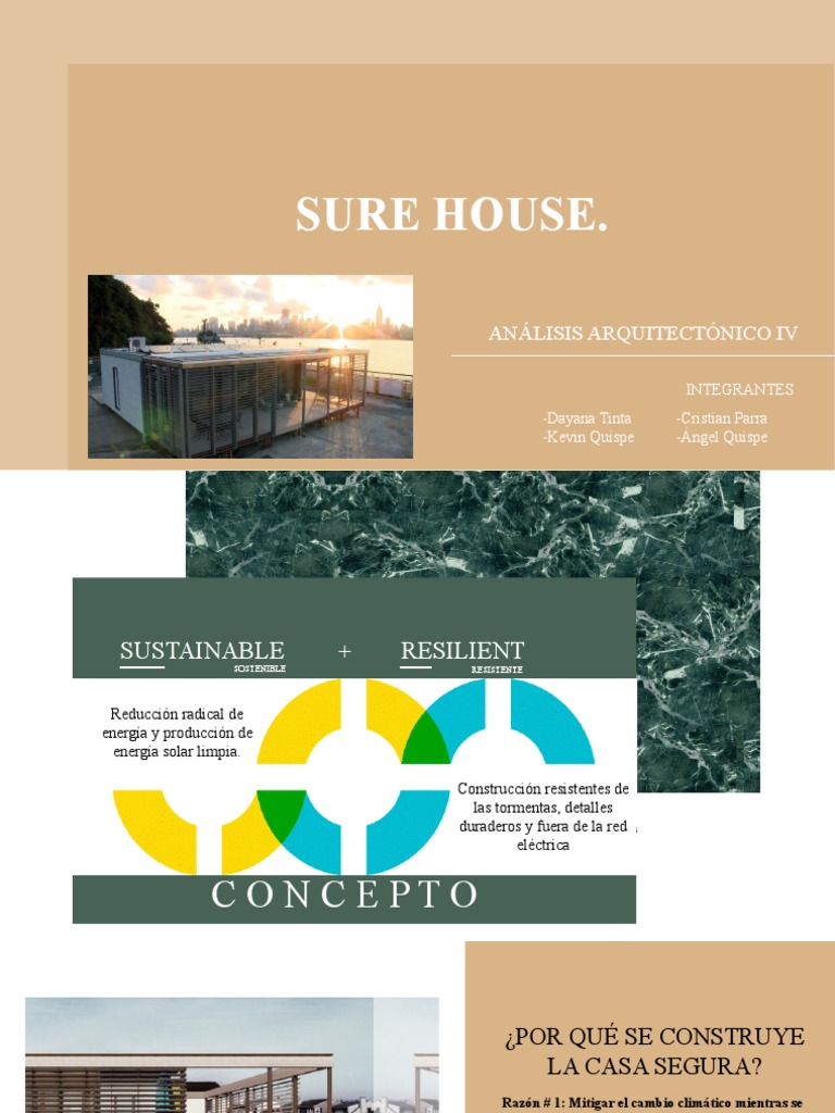 Sure House | PDF | Energía solar | Diseño