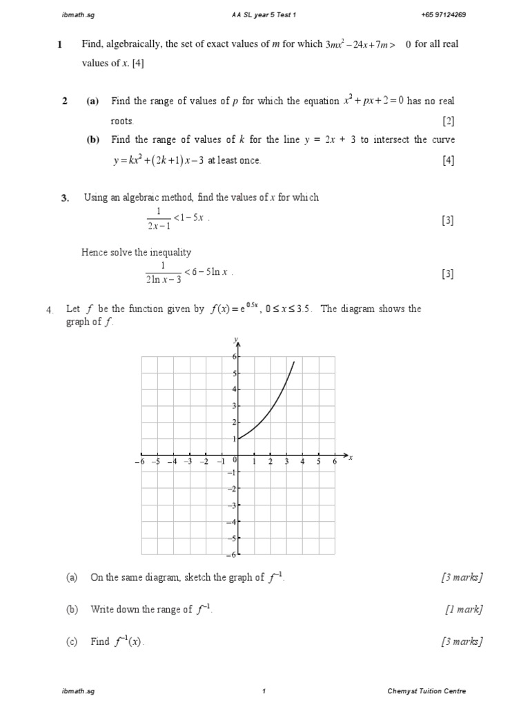 AA SL Test 1 | PDF | Differential Geometry | Space