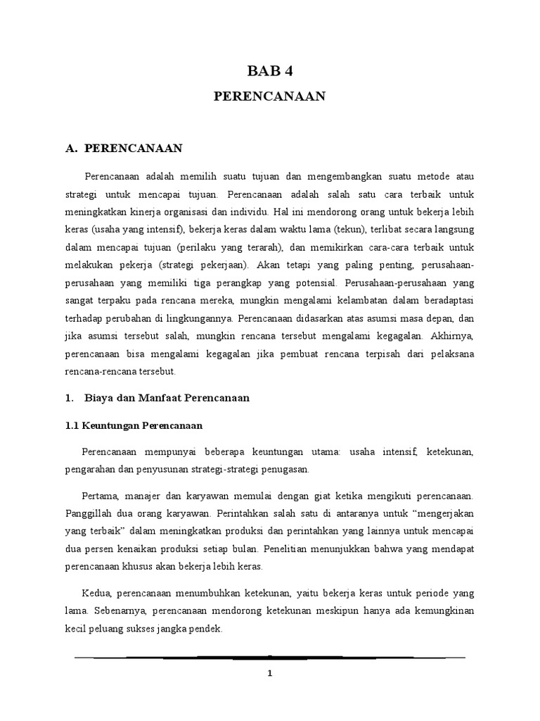 Resume Bab 4&5 (Pengantar Manajemen) | PDF